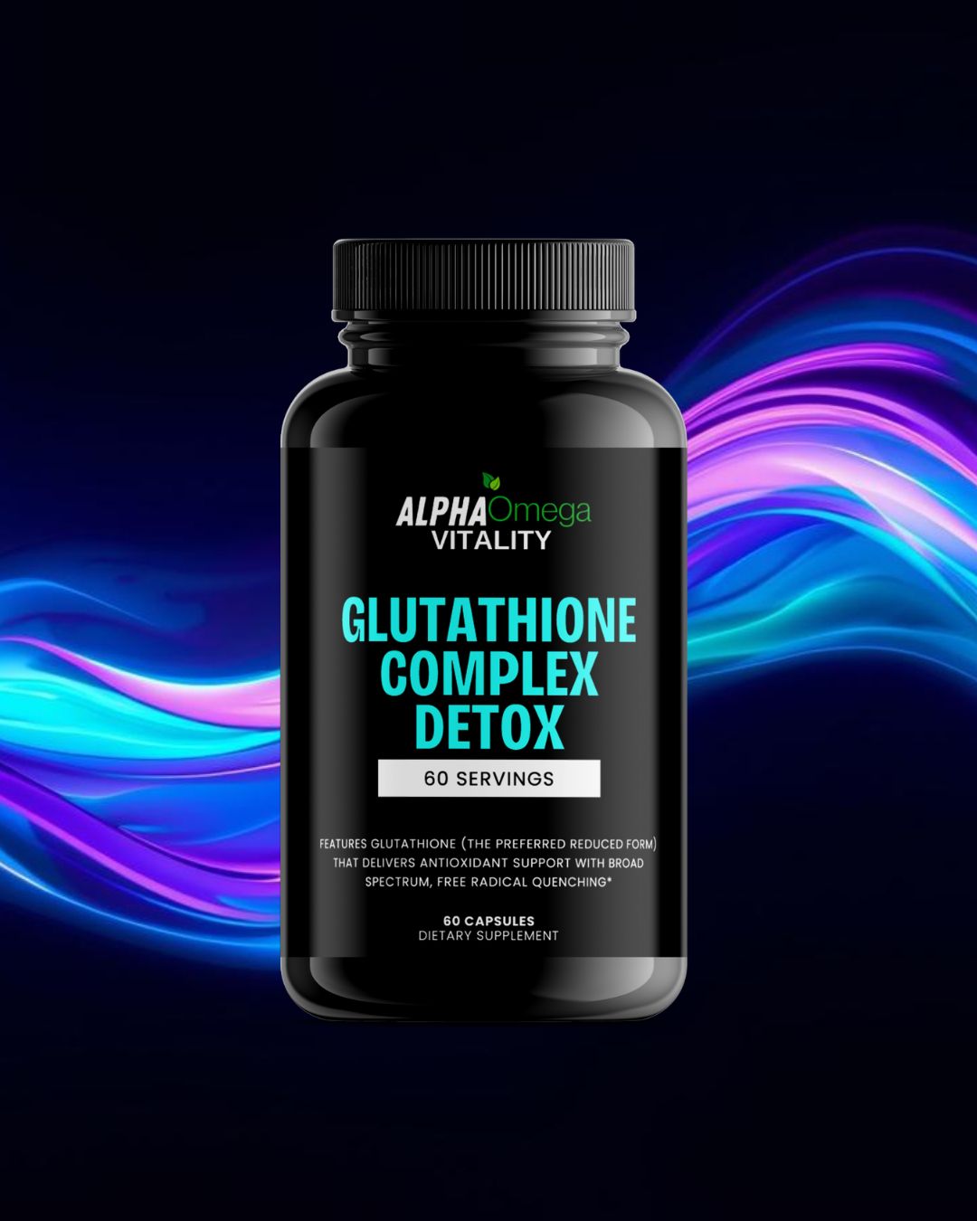 Glutathione Complex Detox Supplement for Antioxidant Support | AOV
