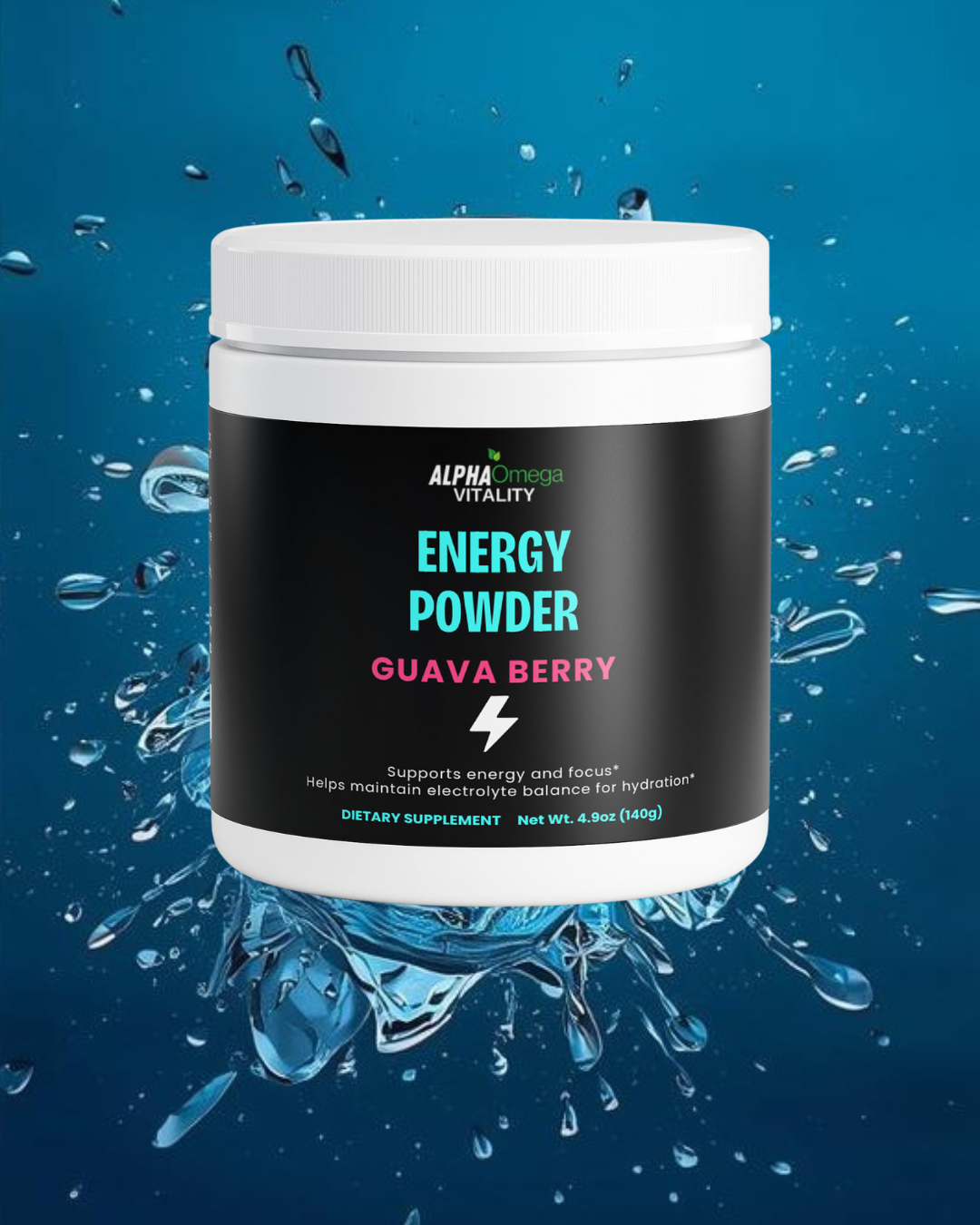Natural Energy Vitamins - Guava Berry | Alpha Omega Vitality