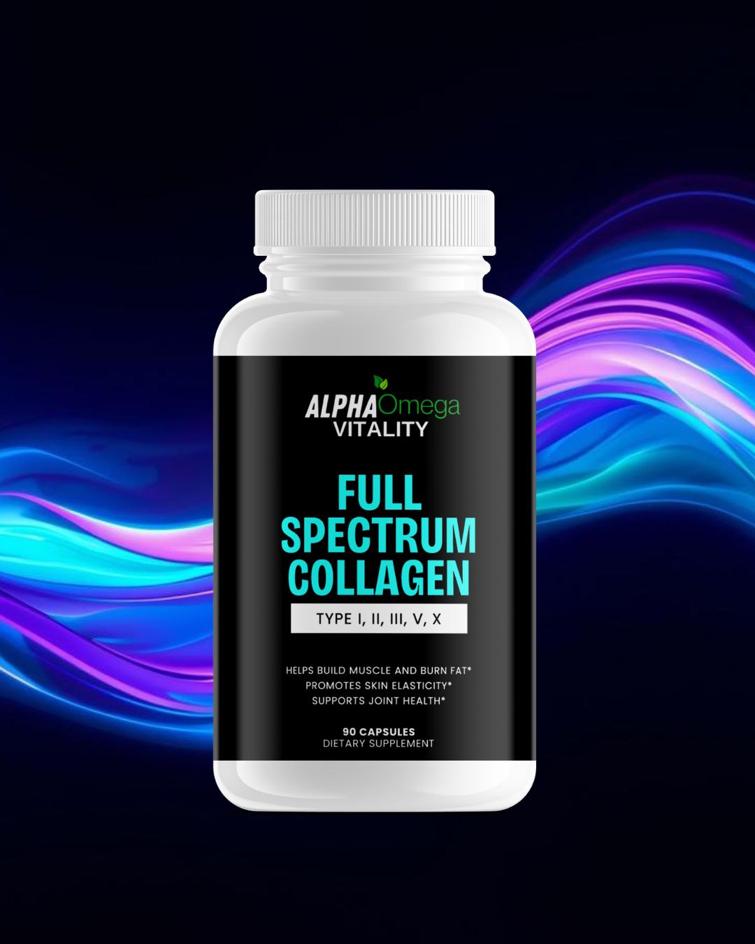Premium Collagen Capsules - Full Spectrum Collagen for Joint Health