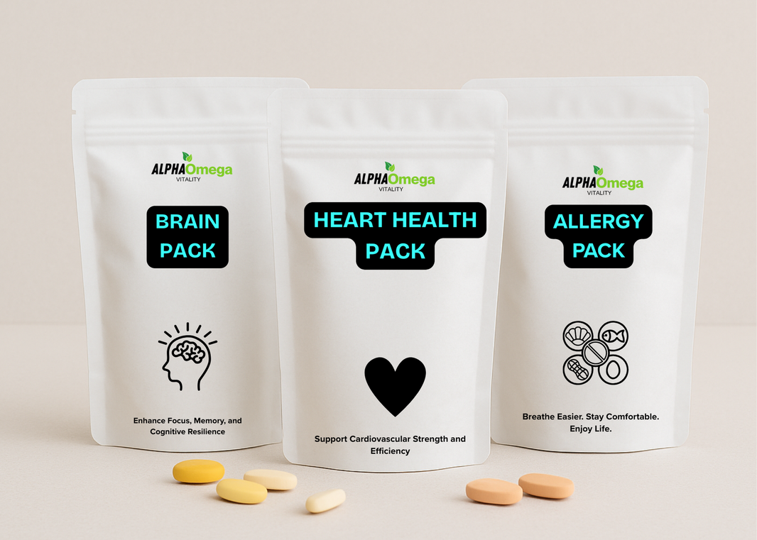 All Vitamin & Supplement Products | Alpha Omega Vitality
