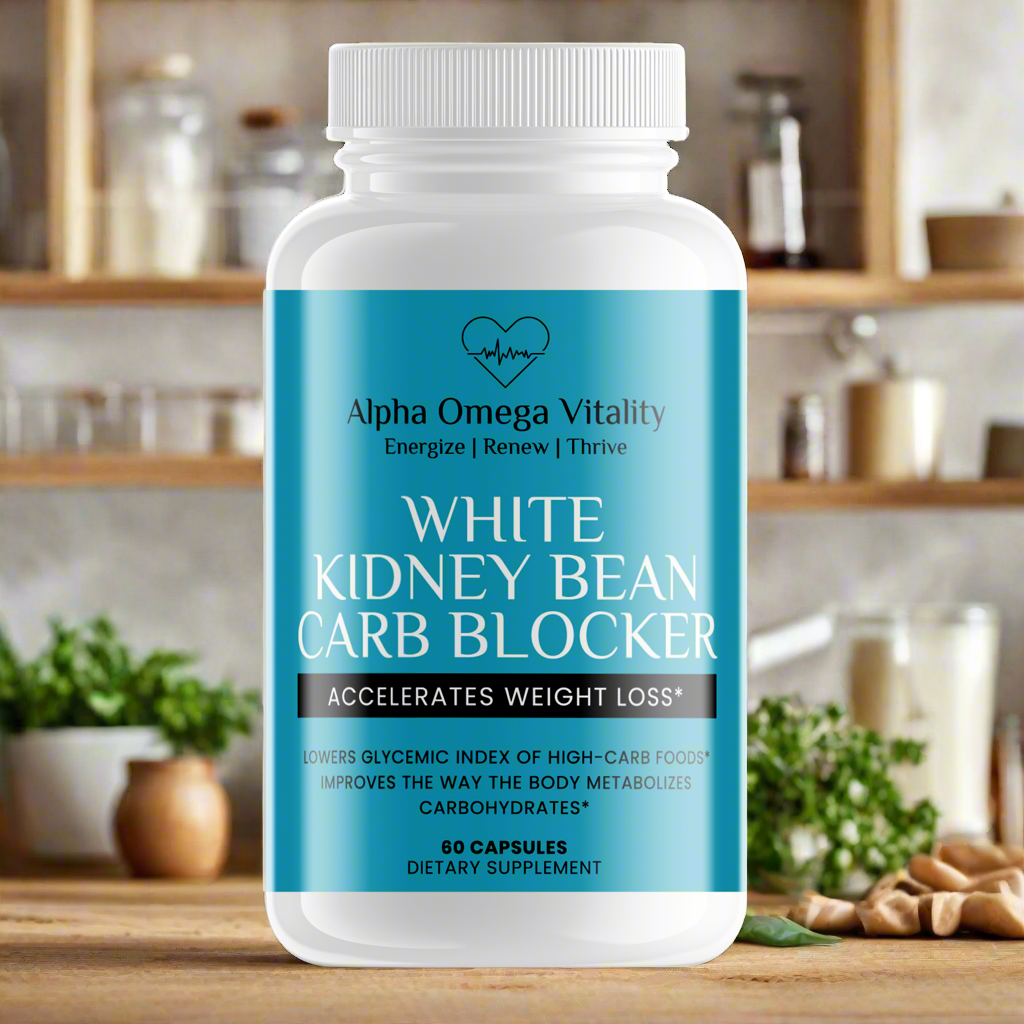 White Kidney Bean Carb Blocker for Weight Loss | Alpha Omega Vitality